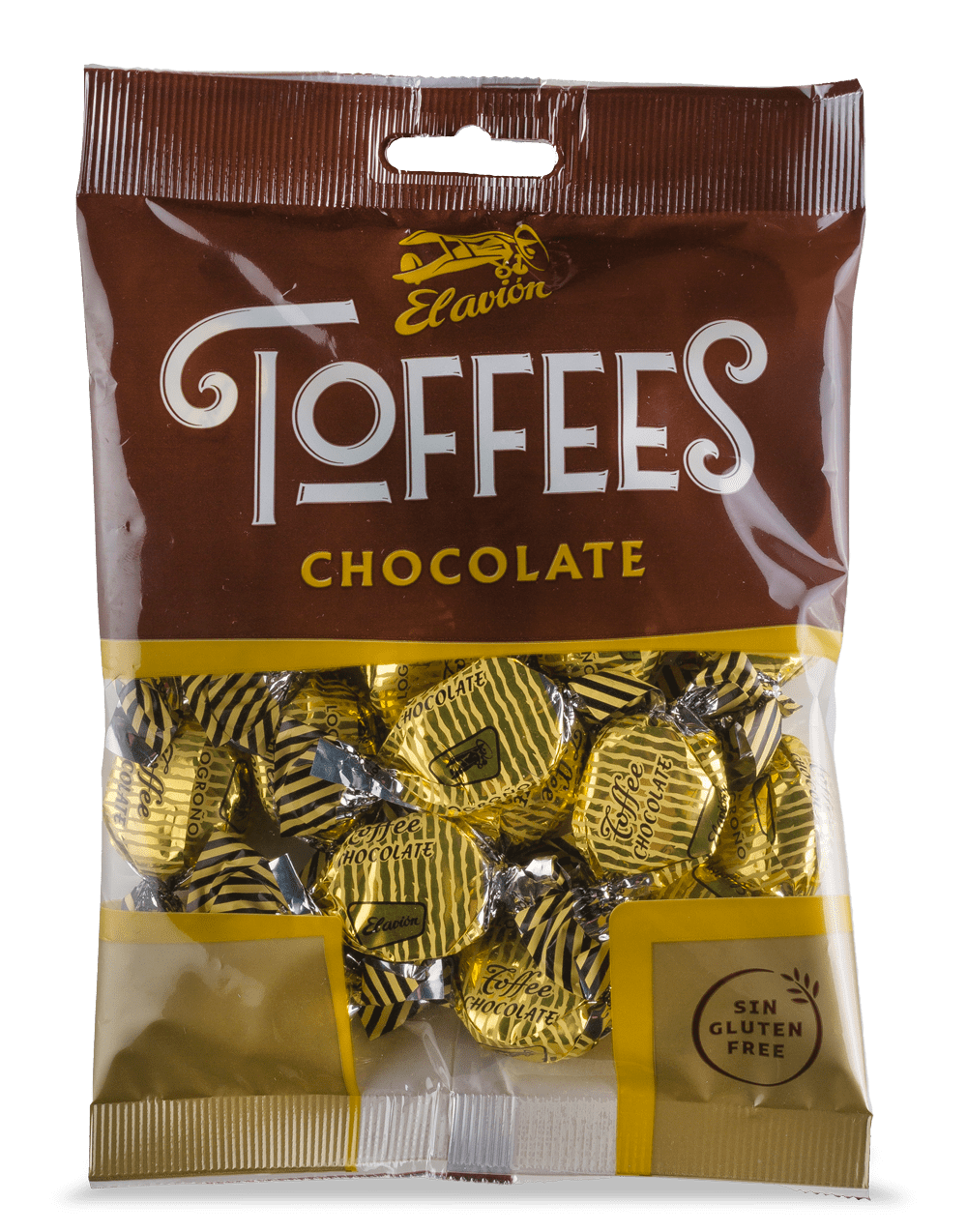 Disfruta los Caramelos Toffees on Chocolate de El Avión